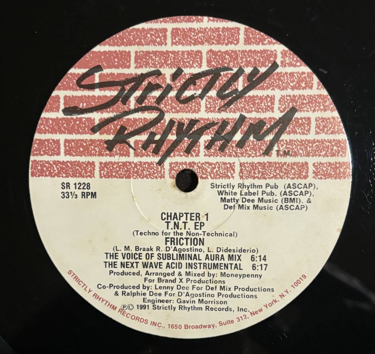 Chapter 1 / Moby / Lenny Dee - T.N.T. EP Techno For The Non-Technical 90s ハウス テクノ Strictly ...