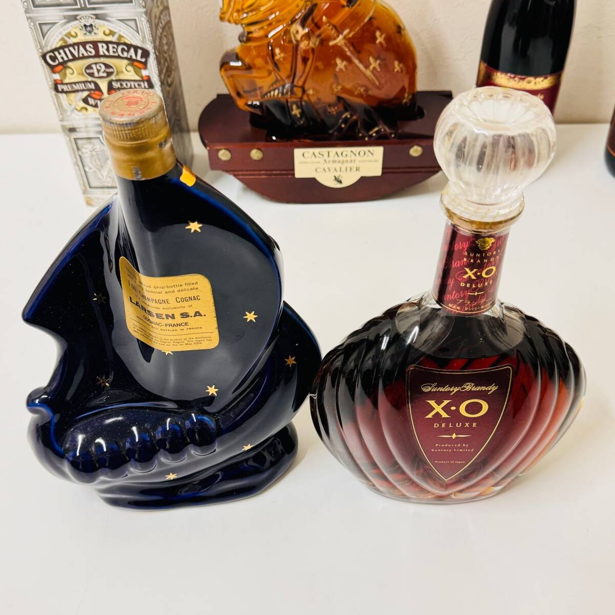 酒まとめ 13本 1円出品 MEYFOR PURE GRAPE BRANDY GRAND EMPEREUR DUCAUZE NAPOLEON ...