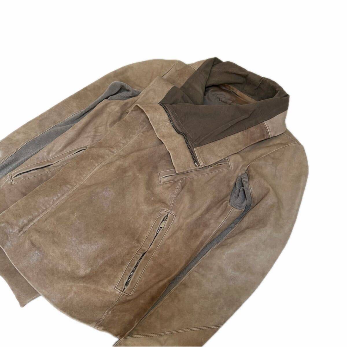 Rick Owens Gimmick Leather Jacket drkshdw raf simons helmut lang number ...