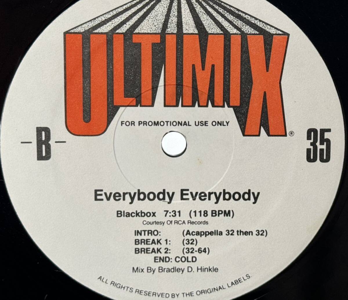 ULTIMIX VOL 35 Black Box/ Everybody Everybody The Time/ Jerk Out The ...