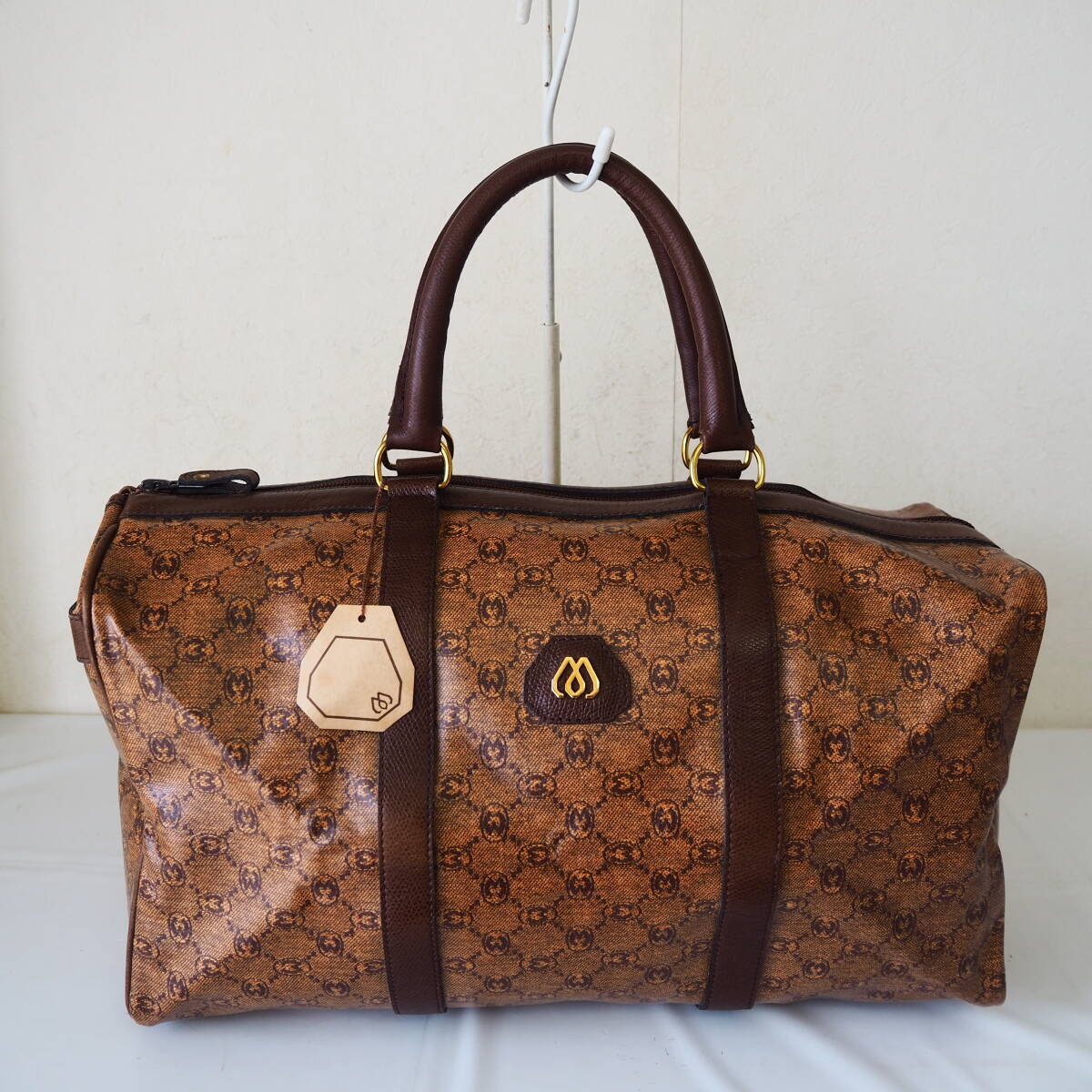 品 MORABITO/モラビト PVC×レザーコンビ ボストンバッグ ブラウン(ボストンバッグ)｜売買されたオークション情報、yahooの商品 ...