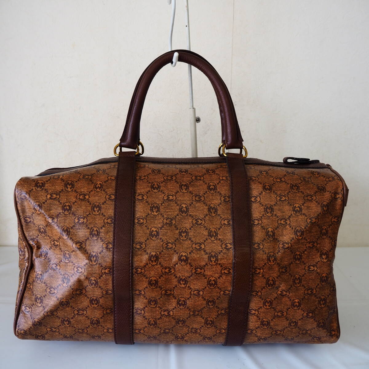 品 MORABITO/モラビト PVC×レザーコンビ ボストンバッグ ブラウン(ボストンバッグ)｜売買されたオークション情報、yahooの商品 ...