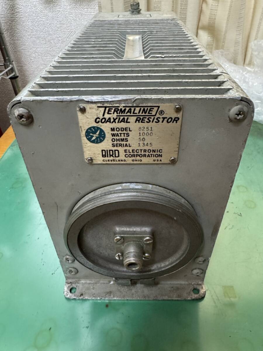 バード社 1KW対応ダミーロード Model 8251(アクセサリ)｜売買されたオークション情報、yahooの商品情報をアーカイブ公開 - オークファン（aucfan.com）