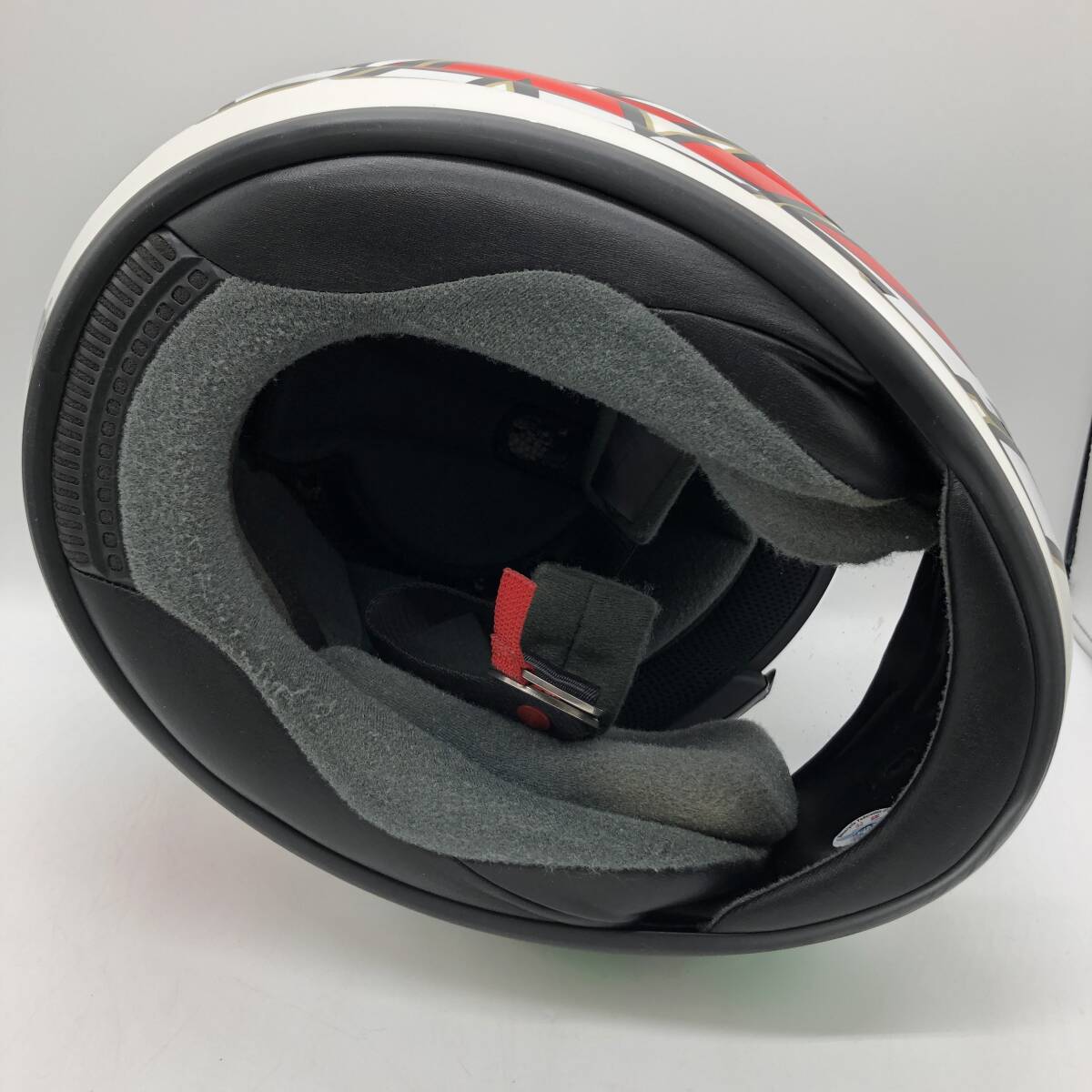 Arai アライ フルフェイスヘルメット 57.58cm M/L SHELL NITRO NORI 芳賀紀行 レプリカ ジャンク(Mサイズ ...