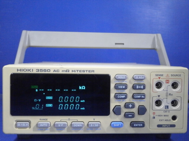 HIOKI 3560 AC mΩ HiTESTER(その他)｜売買されたオークション情報、yahooの商品情報をアーカイブ公開 ...