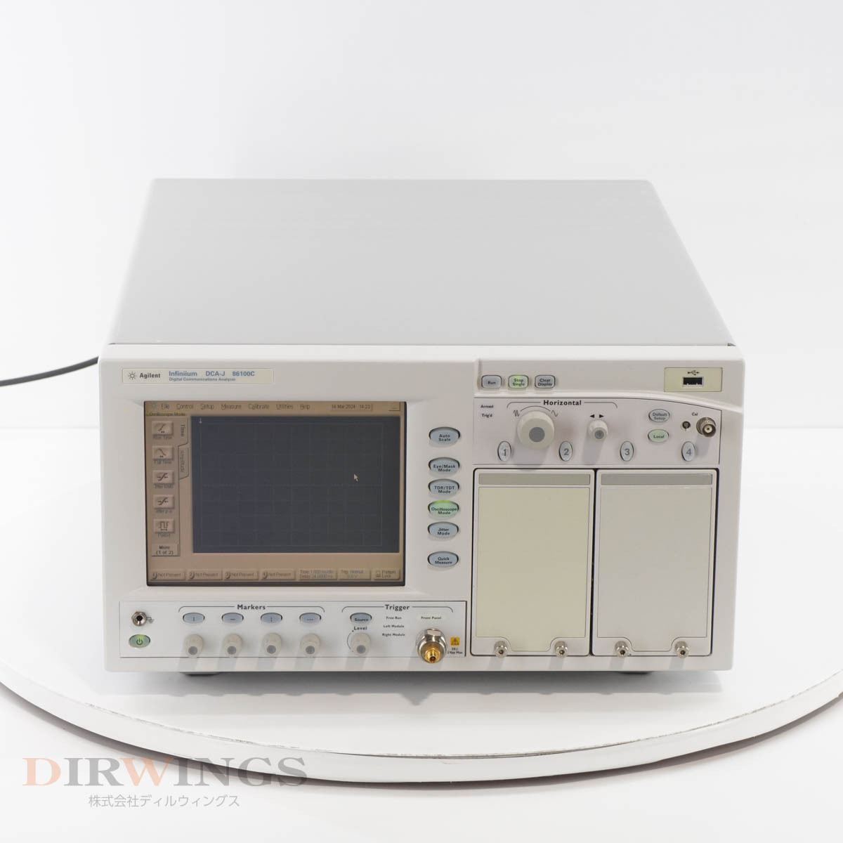 DW 8日保証 DCA-J 86100C infiniium Agilent Digital Communications Analyzer ...