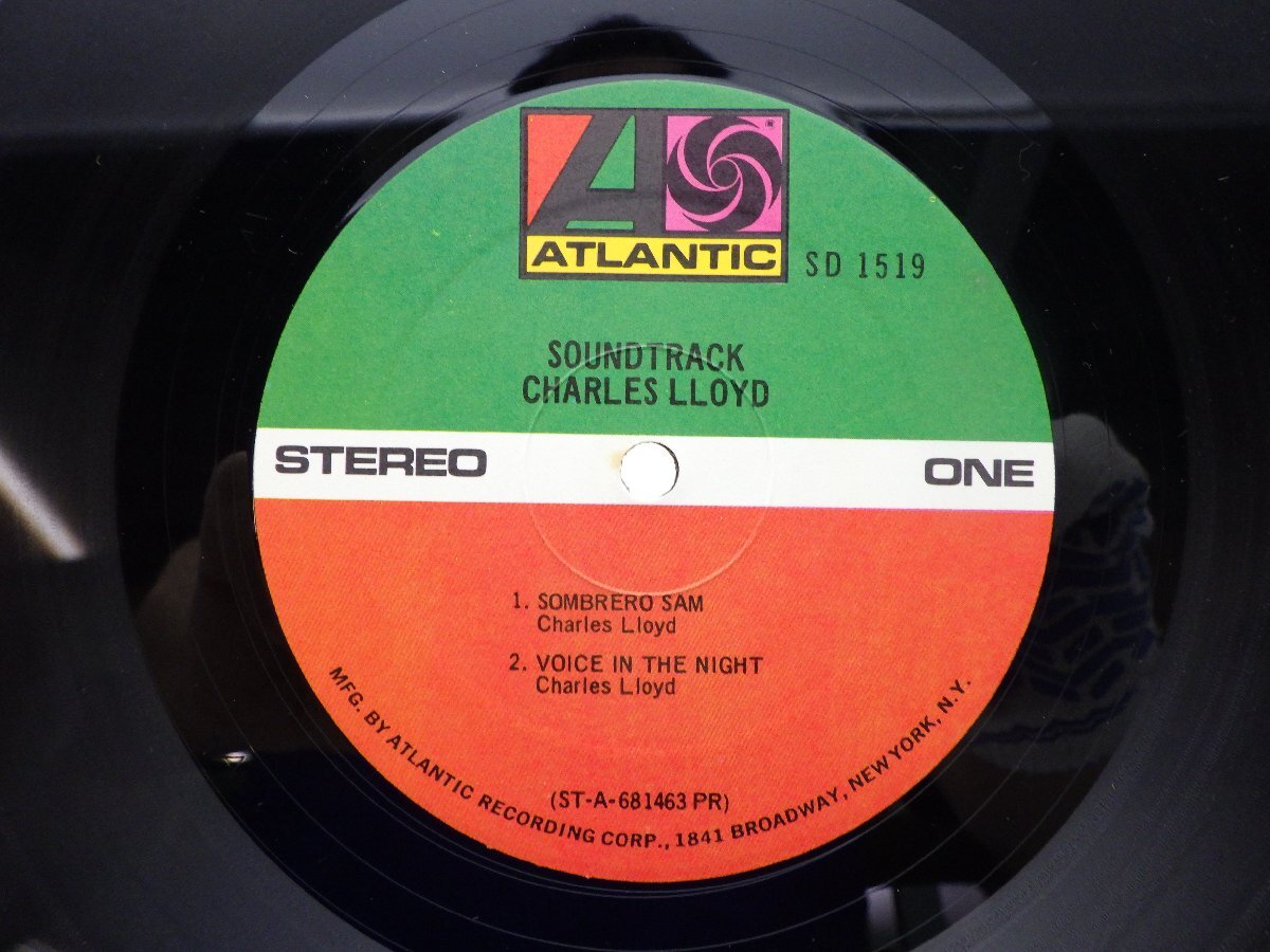 Charles Lloyd Soundtrack LP 12インチ /Atlantic SD 1519 /ジャズ(ジャズ一般)｜売買された ...