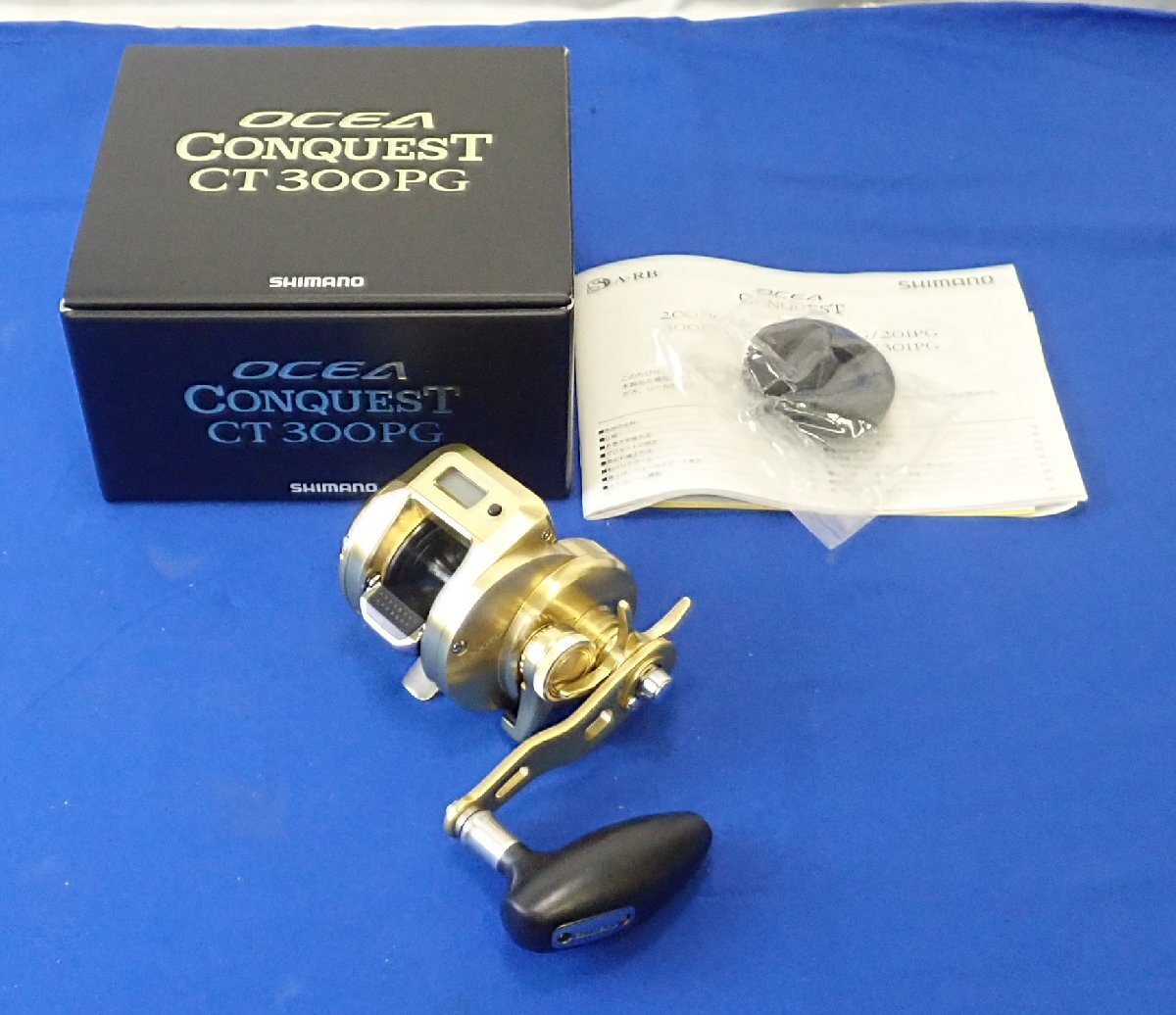SHIMANO シマノ OCEA CONQUEST CT 300PG 18オシア コンクエスト CT 300PG ベイトリール 右ハンドル ...