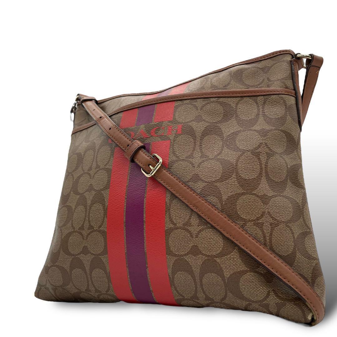 coach コーチ A4 ショルダーバッグ F38402 シグネチャー(ショルダーバッグ)｜売買されたオークション情報、yahooの商品情報をアーカイブ公開 - オークファン（aucfan.com）