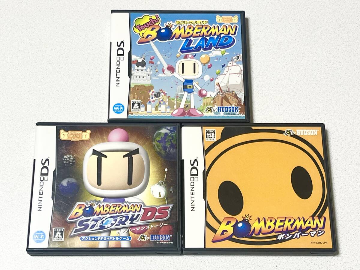 DS Touch ボンバーマンランド ボンバーマンストーリーDS BOMBERMAN ボンバーマン 3本セット(アクション)｜売買されたオークション情報、yahooの商品情報をアーカイブ公開 ...