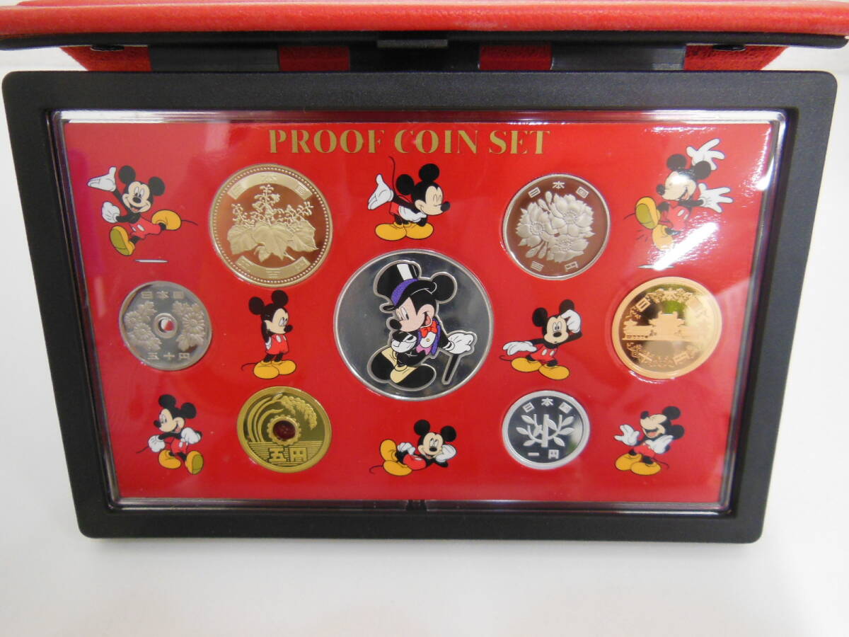 プルーフ祭 造幣局 ミッキーマウス 2003 プルーフ貨幣セット 保管品 額面666円 MICKEY MOUSE Proof Coin Set ...