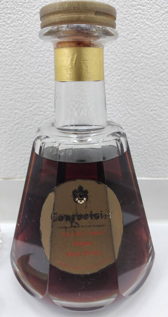 8322 フィルム無し COURVOISIER クルボアジェ Extra Vieille エクストラ ヴィエイユ Baccarat バカラ 替え栓付 クリスタルボトル(クルボアジェ)｜売買され ...