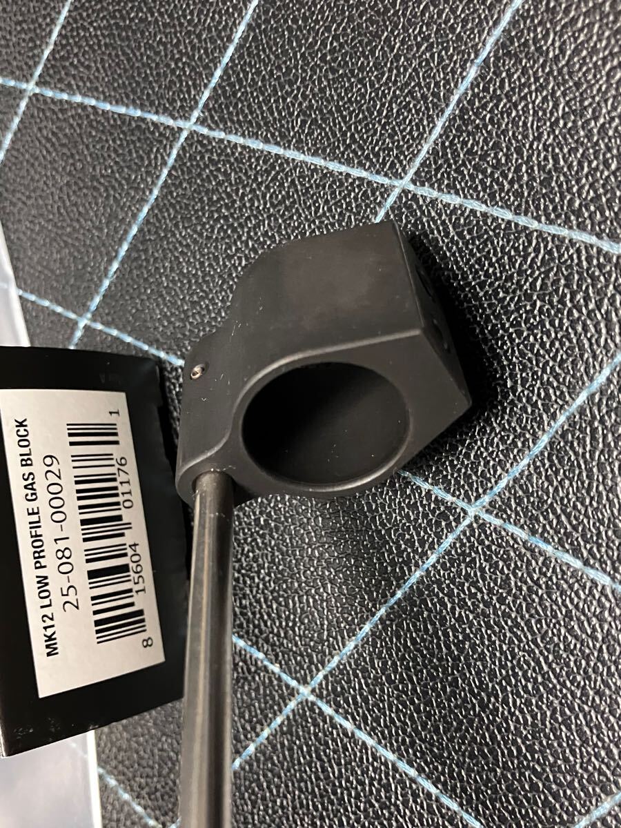 実物 Daniel Defense MK12 LOW PROFILE GAS BLOCK & Mid Length Gas Tube 検 AR ...