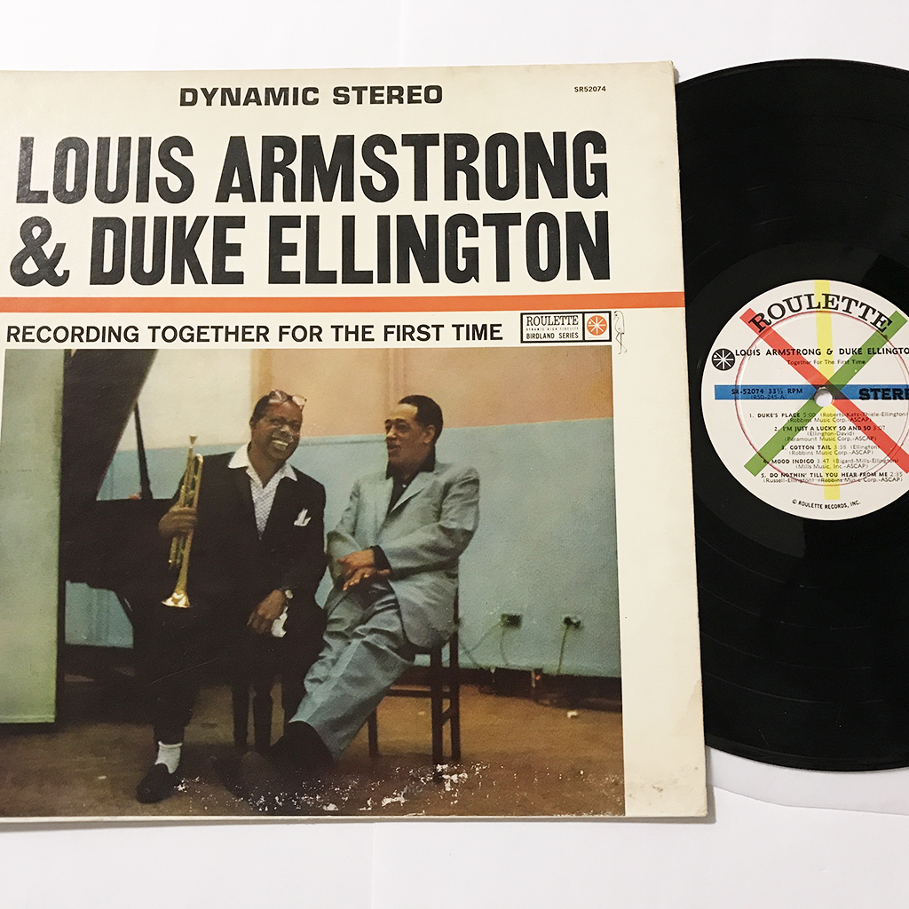 US ORIG LP Louis Armstrong / Duke Ellington Together For The First Time ...