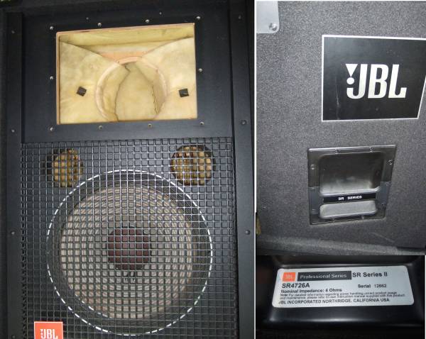 JBLプロフェッショナルSR4726Aウーファー 2226G のみ2本セット(スピーカー本体)｜売買されたオークション情報、yahooの商品 ...