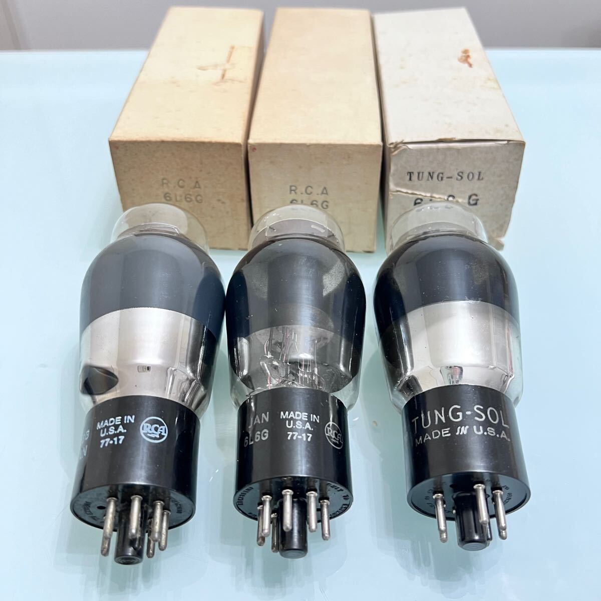 真空管 RCA 6L6G CRC-JAN / RCA JAN 6L6G / TUNG-SOL 6L6G 3本セット ビンテージ(真空管)｜売買 ...