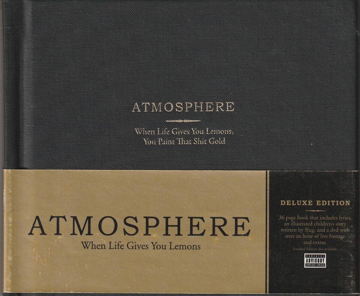CD HIPHOP DVD付／ATMOSPHERE／When Life Gives You Lemons／2008年／アングラ／Slug & DJ Ant Aesop Rock Brother ...
