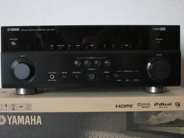 YAMAHA RX-V767 ヤマハ 高音質主義7.1ch AVアンプ(ヤマハ)｜売買されたオークション情報、yahooの商品情報をアーカイブ ...