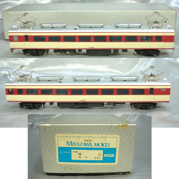 == HO 宮沢模型 モハ181 M付 ボンネット特急 国鉄 JR 151 181 ==(JR、国鉄車輌)｜売買されたオークション情報 ...