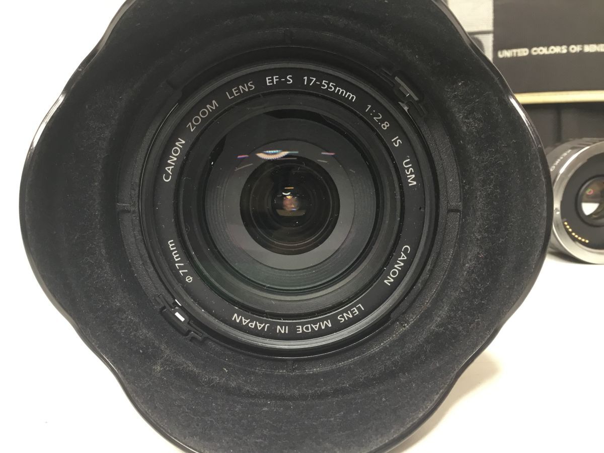 営AD891-100 Canon キャノン EOS 50D デジタル一眼レフカメラ DS126211 / LENS レンズ EFS 17 ...