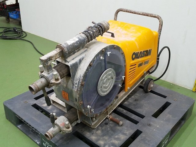 岡三機工 モルタルポンプ ニューロータリーポンプ OKG-35E 三相200V 動作良好 車輪欠品 店舗引取限定 A7133(ポンプ)｜売買さ ...