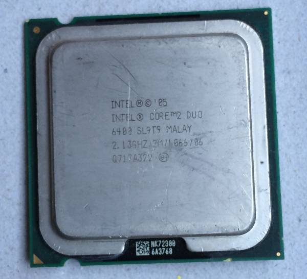 F52 Intel Core2Duo 6400 SL9T9 2.13GHz/2M/1066 LGA775(Core2)｜売買されたオークション ...