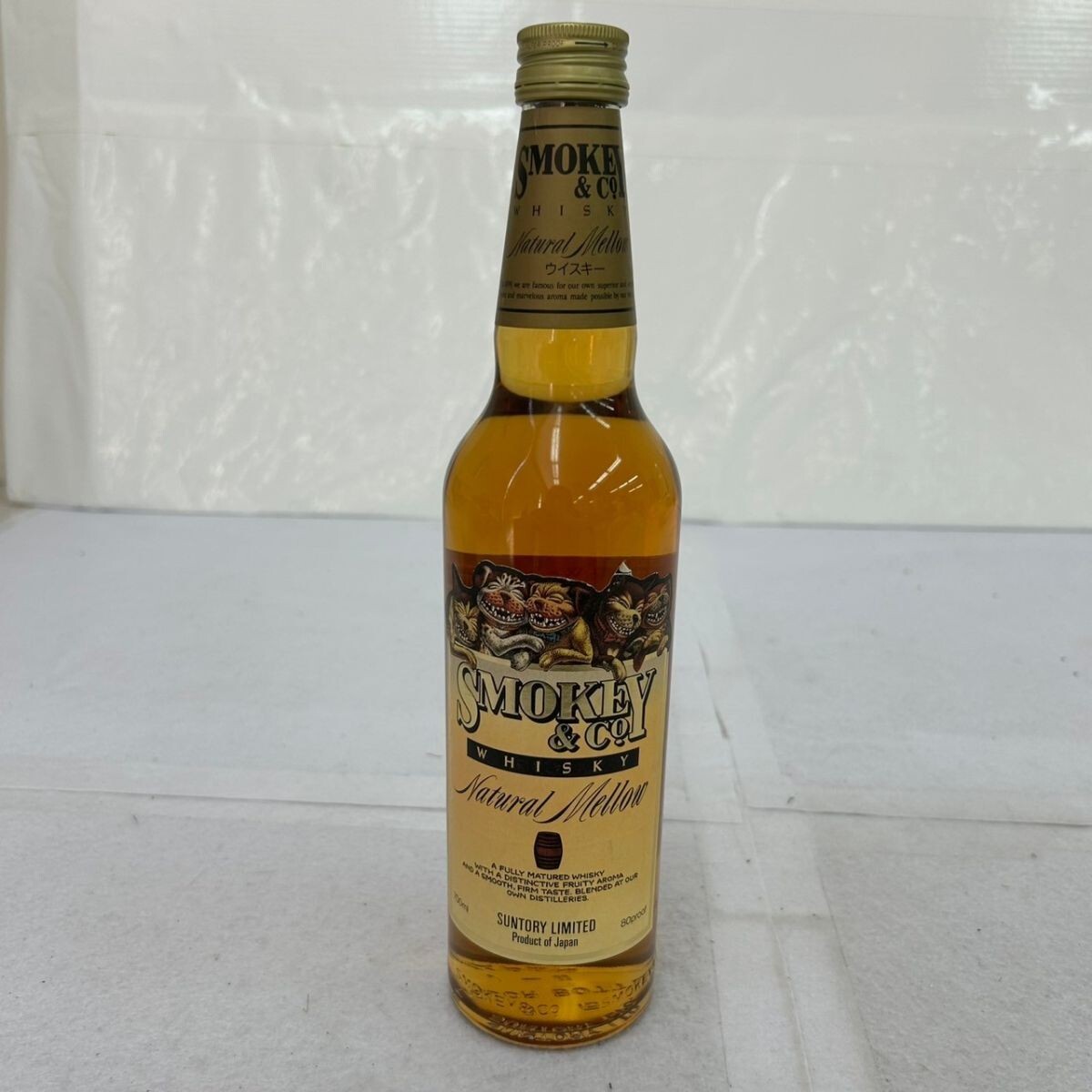 R431-C8-1264 SUNTORY サントリー SMOKEY&co. スモーキー&カンパニー ナチュラルメロウ ウイスキー 700ml ...