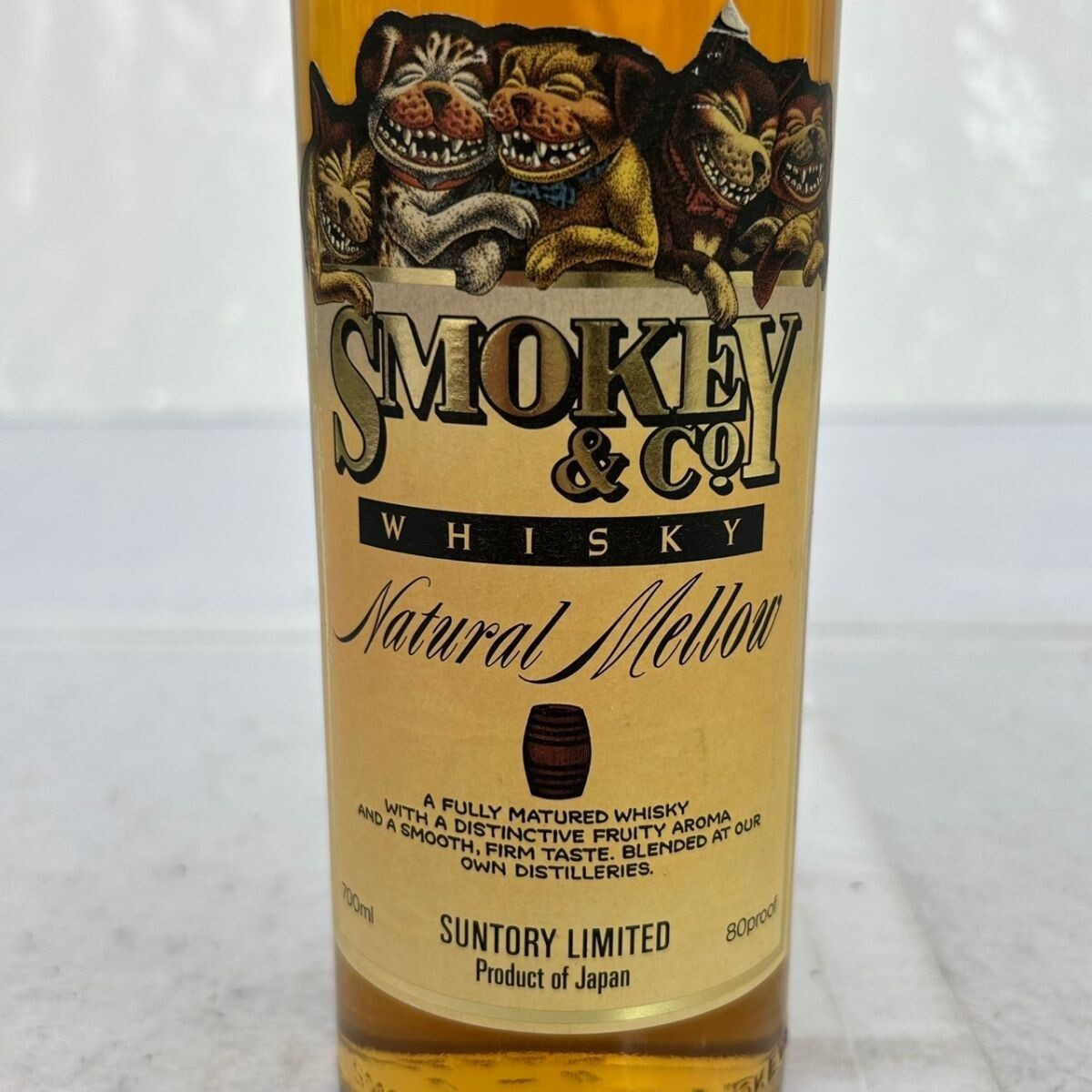 R431-C8-1264 SUNTORY サントリー SMOKEY&co. スモーキー&カンパニー ナチュラルメロウ ウイスキー 700ml ...