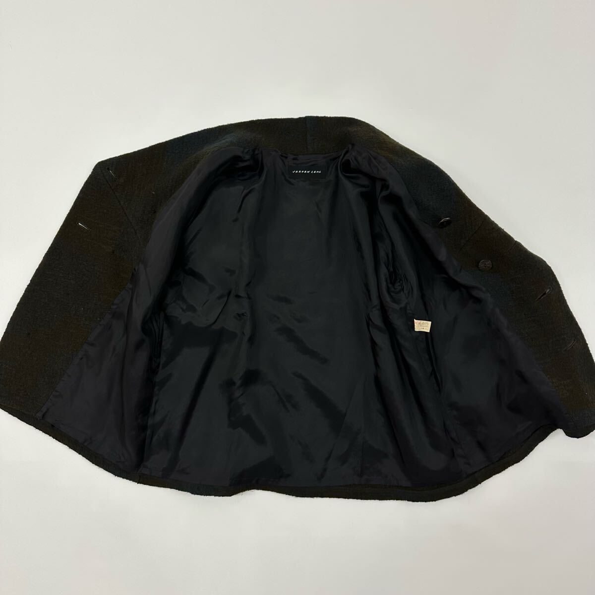 良品 JURGEN LEHL ヨーガンレール デザイン ウール ショート コート ジャケット サイズ M 702(ヨーガンレール)｜売買されたオークション情報、yahooの商品情報をアーカイブ ...