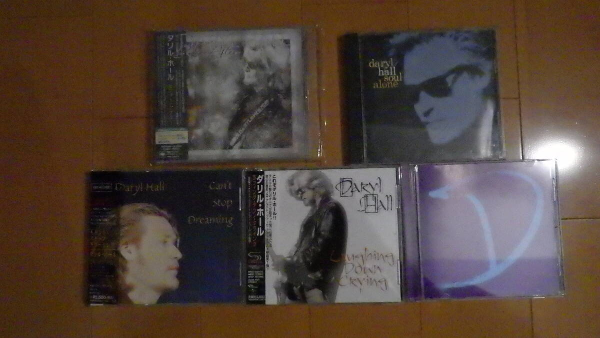 5枚セット Daryl Hall / D BEFORE AFTER LAUGHING DOWN CRYING CAN'T STOP ...