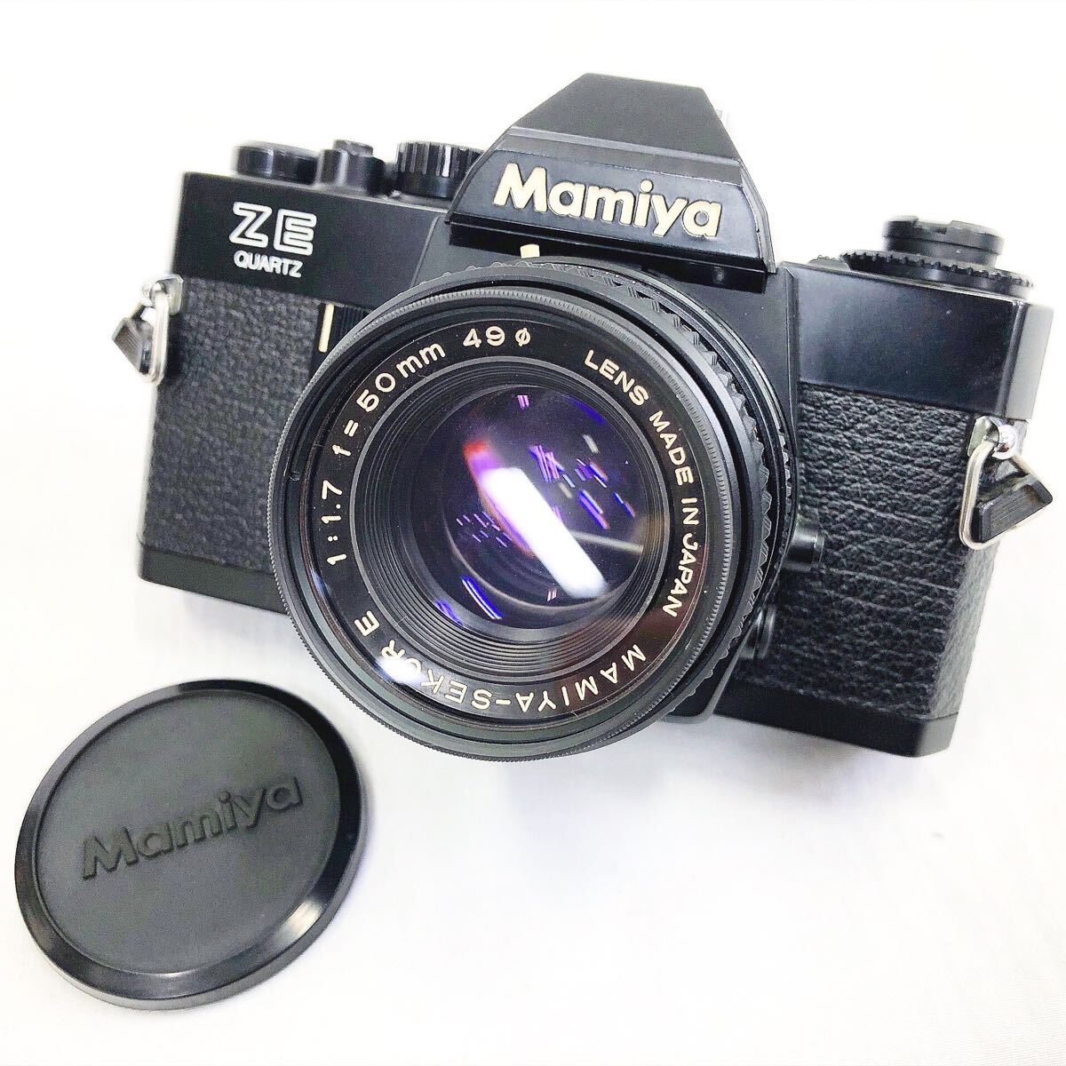 MAMIYA ZE QUARTZ ボディ + MAMIYA SEKOR E50mm 1:1.7 + OSAWA 80-205mm ...