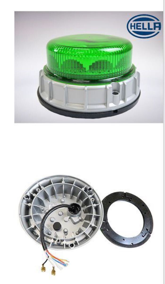 品 2個1セット HELLA 緑色LED回転灯 K-LED 2.0(その他)｜売買されたオークション情報、yahooの商品情報をアーカイブ公開 ...
