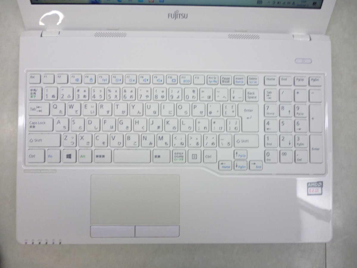 1円 富士通 Radeon R2 LIFEBOOK AH41/C1 AMD E2-9000 APU 1.80GHz/4GB/SSD256GB/Sマルチ/無線/カメラ/Office/Win10 ...
