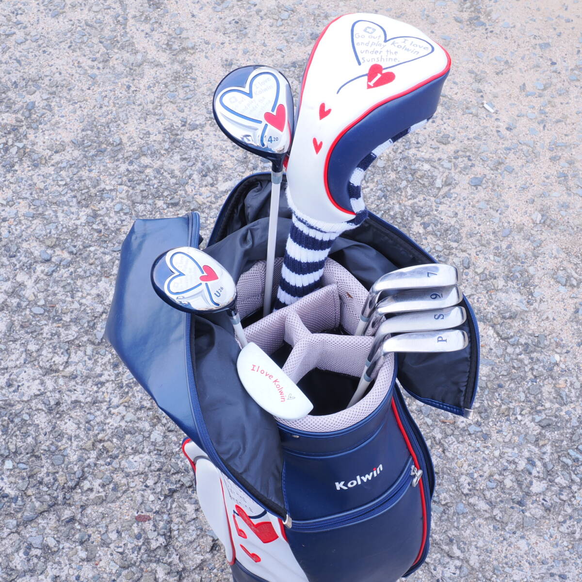 t コルウィン レディースクラブセット バッグ付き 難有 1W/4W/U26/7/9/PW/SW/PT FlexL(セット)｜売買されたオークション情報、yahooの商品情報をアーカイブ公開 ...