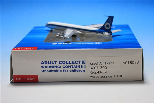 1/400 IsraelDefenceForce B707-300 4X-JYI Aeroclassics(民間航空機)｜売買された ...