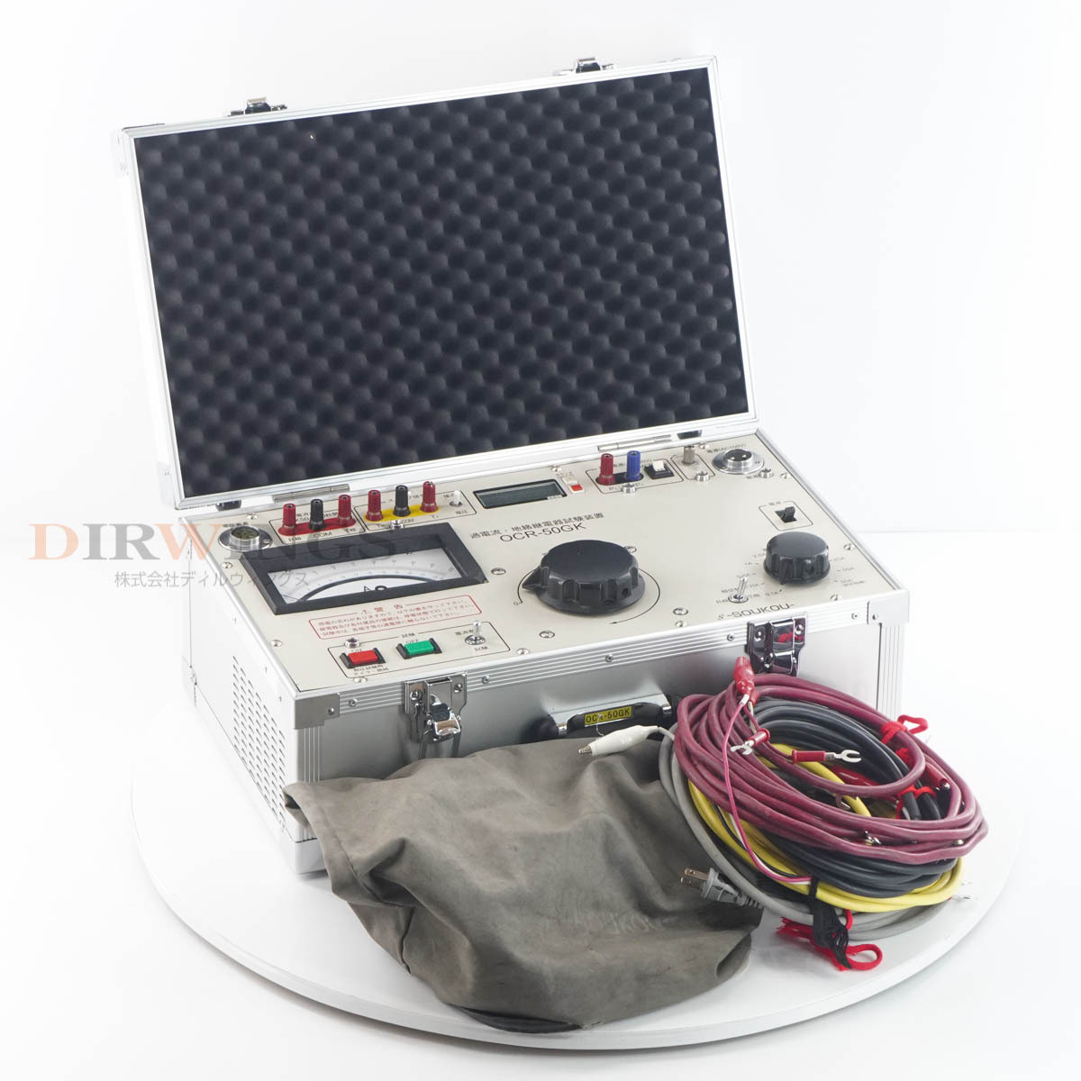 DW 8日保証 01/2024CAL OCR-50GK SOUKOU 双興電機製作所 過電流 地絡継電器試験装置 07117-0011(その他)｜売買されたオークション情報、yahooの商品 ...