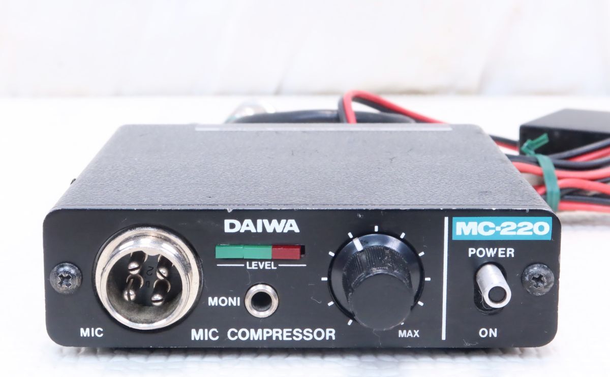 名機 DAIWA MC-220 マイクコンプレッサー 変調UPします NASA4P CB無線(モービル)｜売買されたオークション情報 ...