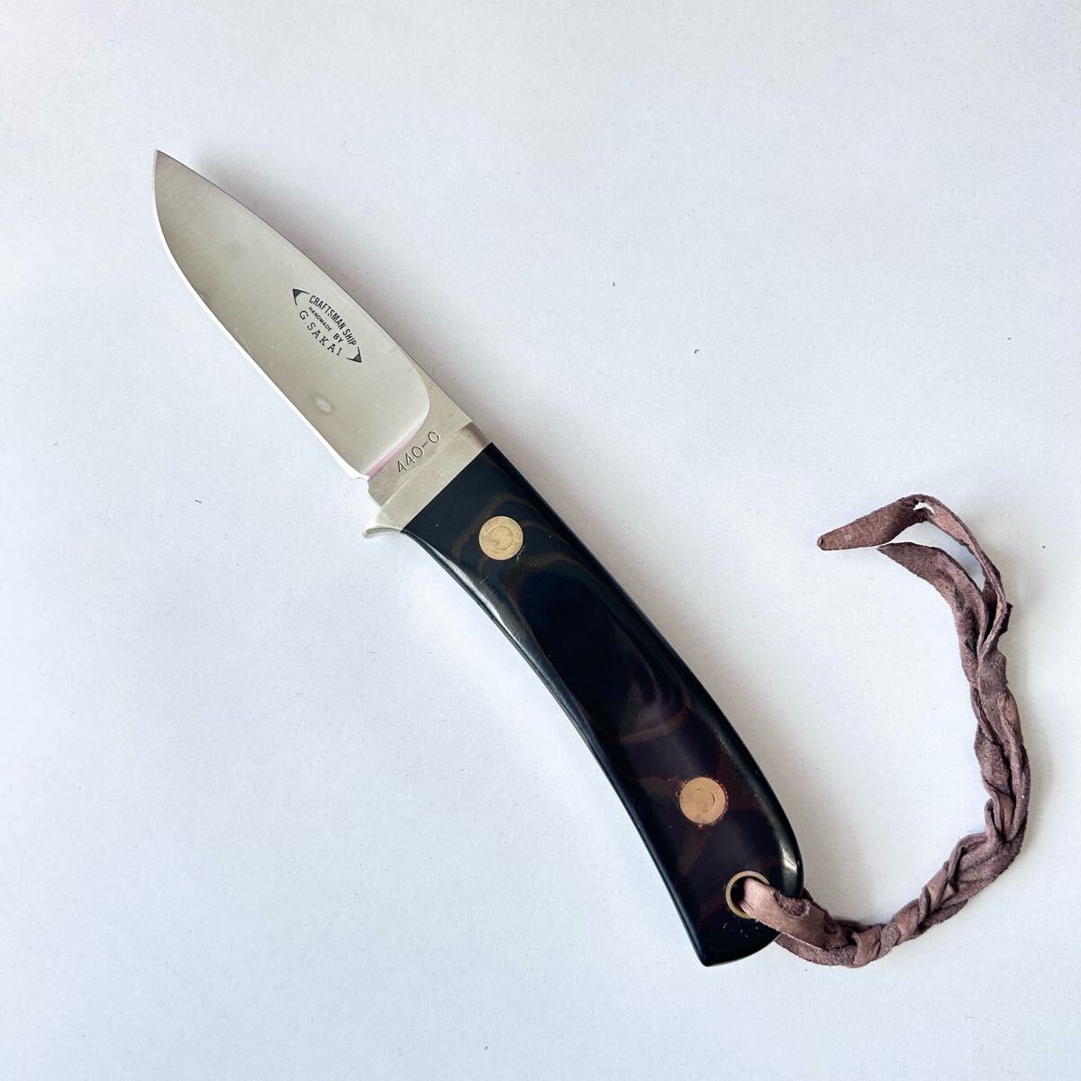 G.SAKAI CRAFTSMAN SHIP キャンプ ナイフ アウトドア 品 440-C(ナイフ)｜売買されたオークション情報、yahooの商品情報をアーカイブ公開 - オークファン ...