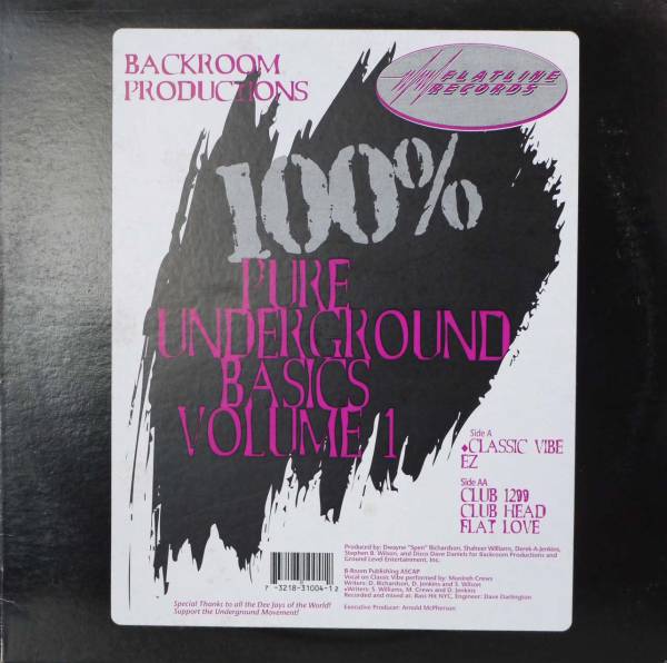 美12'' PURE UNDERGROUND BASICS VOL-1/CLASSIC VIBE/EZ/(ハウス)｜売買されたオークション情報、yahooの商品情報をアーカイブ公開 ...