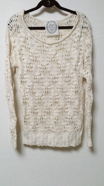 JAYRO 白ニット M(セーター)｜売買されたオークション情報、yahooの商品情報をアーカイブ公開 - オークファン（aucfan.com）