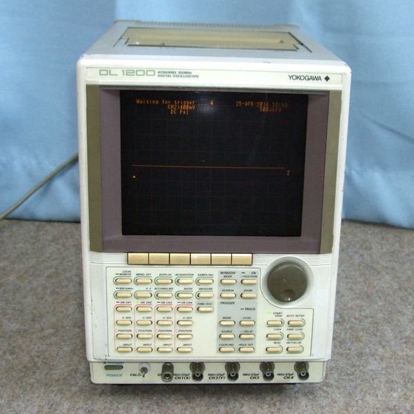 横河/YOKOGAWA： DL1200 4CH 100MHz デジタル オシロスコープ(アマチュア無線)｜売買されたオークション情報 ...