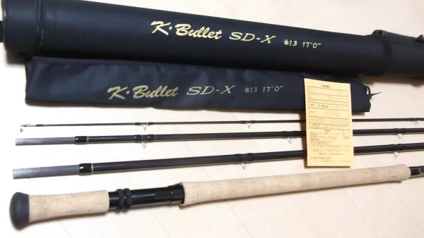 K Bullet SD-X#13 17'+Reviw DDX-Ⅴリール＋ラインセット(フライロッド)｜売買されたオークション情報、yahooの ...