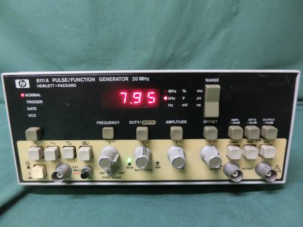 HP 8111A PULSE/FUNCTION GENERATOR 波形発生器 Agilent(アマチュア無線)｜売買されたオークション情報 ...