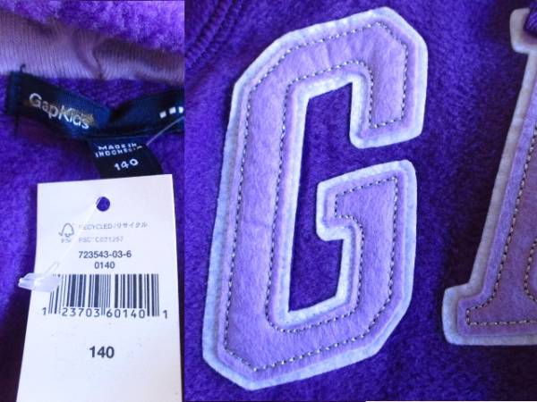 Gap Kidsギャップロゴアップリケフリースパーカー140(140（135～144cm）)｜売買されたオークション情報、yahooの商品情報をアーカイブ公開 - オークファン（aucfan.com）