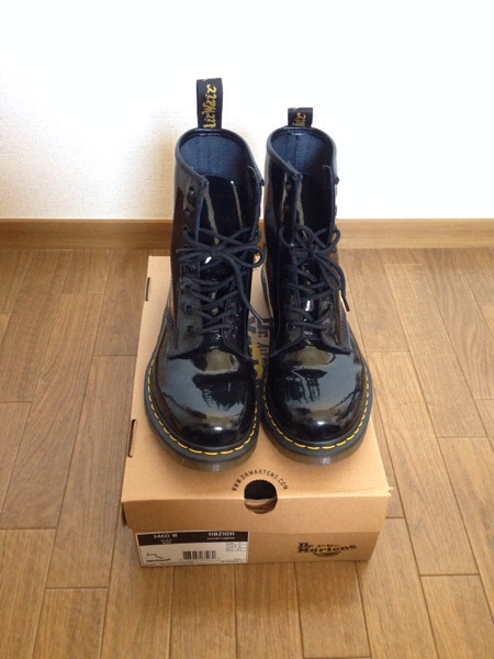 Dr.Martensドクターマーチン 1460w 11821011パテントUK7 8ホール(UK7)｜売買されたオークション情報、yahooの ...