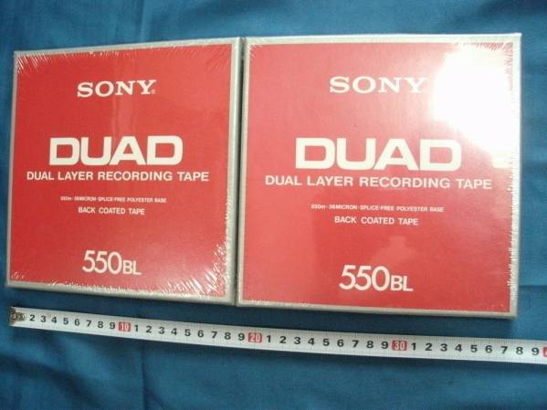 1円 ソニー SONY DUAD 7-550-BLオープンリールテープ2本(記録媒体)｜売買されたオークション情報、yahooの商品情報をアーカイブ公開 - オークファン（aucfan.com）