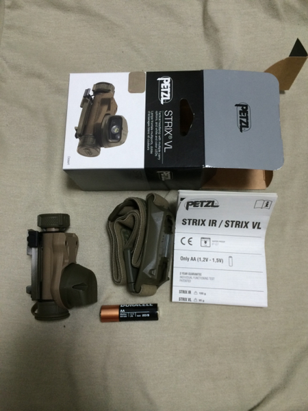 petzl STRIX VL ヘルメットライト ops core オプスコア フランス(ヘルメット)｜売買されたオークション情報、yahooの ...