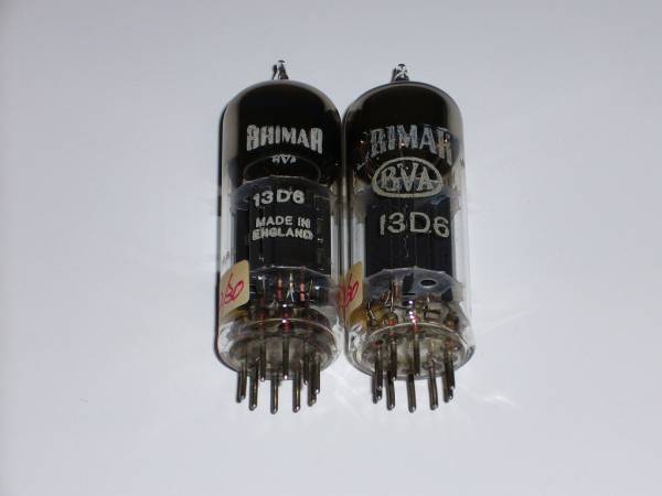 Brimar 13D6 12BH7互換 2本(真空管)｜売買されたオークション情報、yahooの商品情報をアーカイブ公開 - オークファン ...