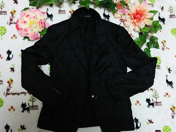 n2041 全部200円 大量処分 COMME CA MODE 黒 ジャケット M(ジャケット、ブレザー)｜売買されたオークション情報、yahooの商品情報をアーカイブ公開 - オークファン ...