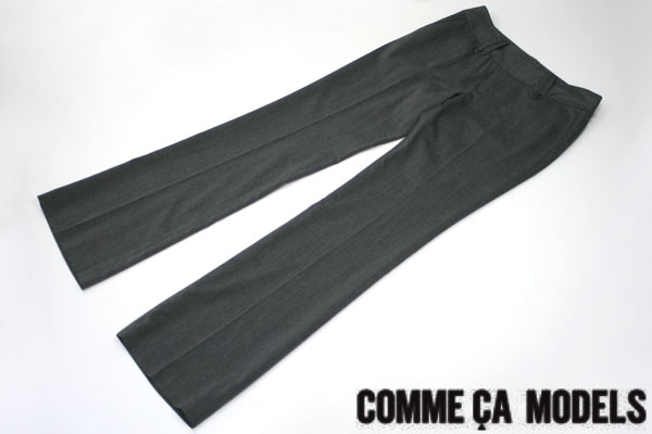 S727 COMME CA MODELモデルズ/テープ付ブーツカットパンツL(パンツ、スラックス)｜売買されたオークション情報、yahooの商品情報をアーカイブ公開 - オークファン ...